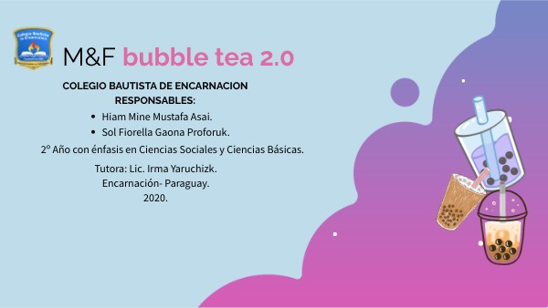 M&F BUBBLE TEA 020