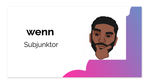 Wenn: Nebensatz | Genially