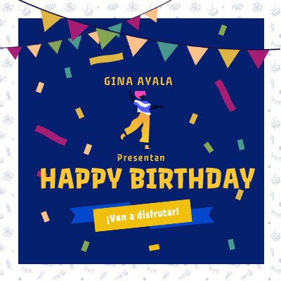 Happy bithday Gina | Genially