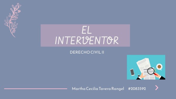 interventor | Genially