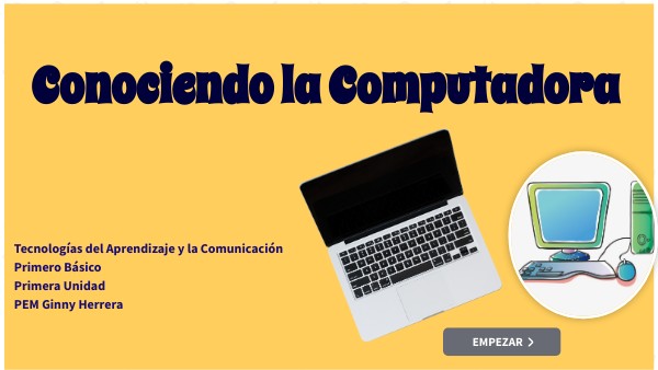 CONOCIENDO LA COMPUTADORA