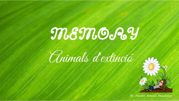 Memory animals | Genially