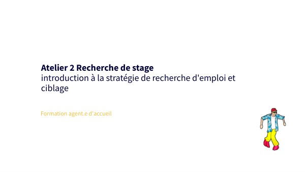 AGDA Atelier 2 le ciblage | Genially