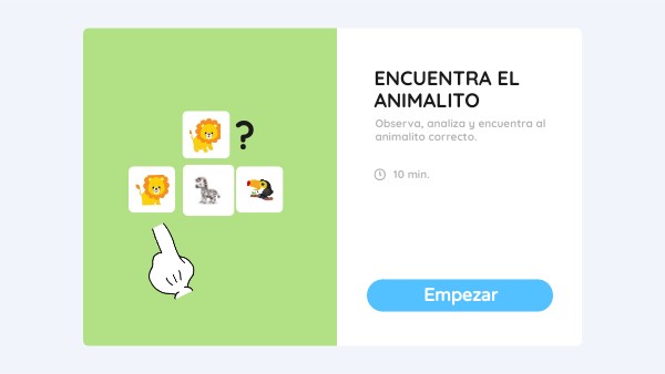 BUSCANDO LOS ANIMALES