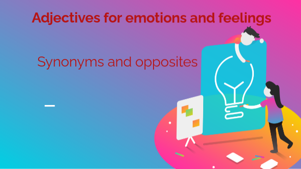 Adjectives for feelings and emotions | Genially