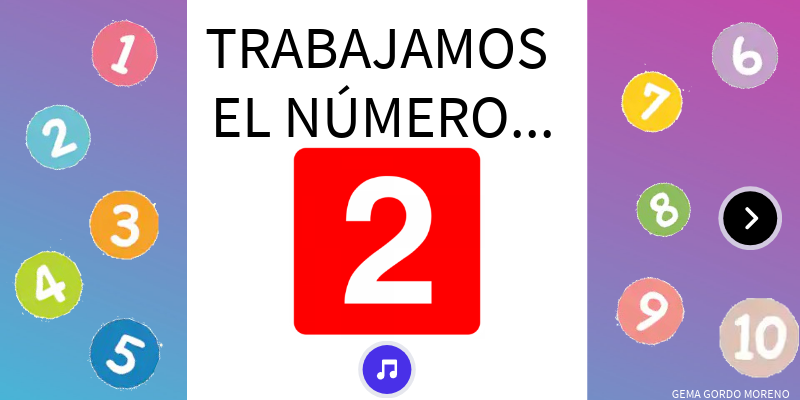 TRABAJAMOS EL NÚMERO 2. | Genially