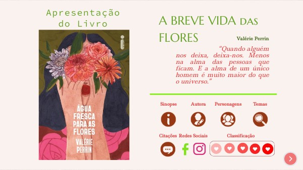 A Breve vida das Flores | Genially