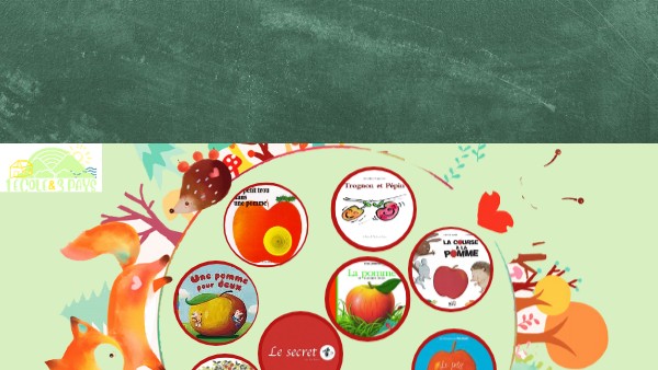 Histoires de pommes 1ecole&3pays | Genially
