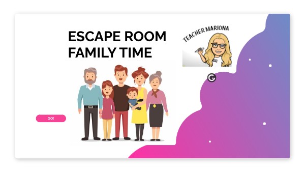 ESCAPE ROOM FAMILY | Genially