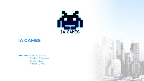 IA GAMES | Genially