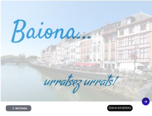 Baiona mapa