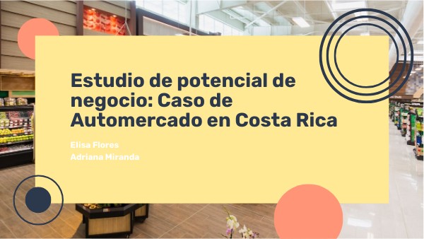 AUTOMERCADO | Genially