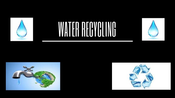 Water recycling | Genially