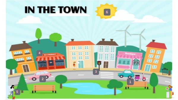 IN THE TOWN
