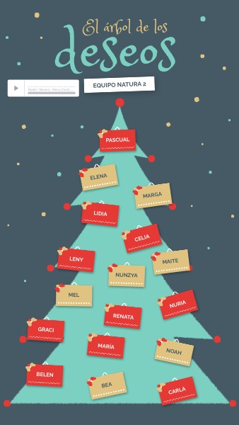 ÁRBOL DE LOS DESEOS GENIALLY