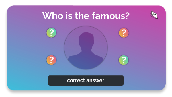Guess the famous people | Genially