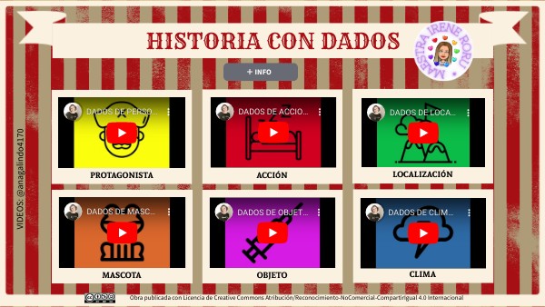 HISTORIA CON DADOS | Genially