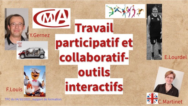 Copie - Travail participatif et collaboratif | Genially
