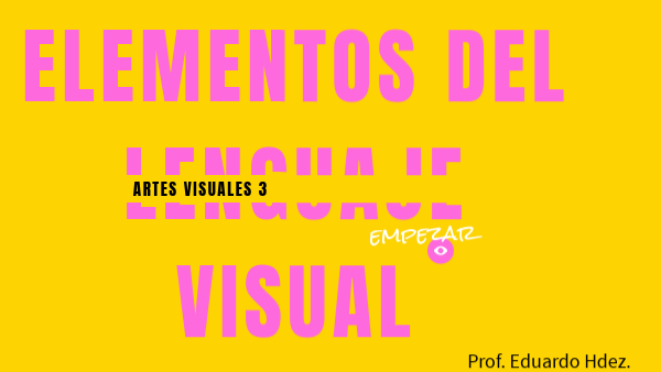 ELEMENTOS DEL LENGUAJE VISUAL | Genially