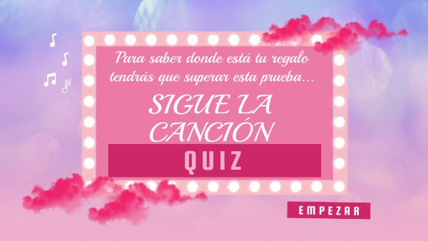 ¡SIGUE LA CANCIÓN! | Genially