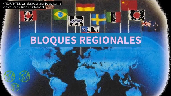 bloques regionales | Genially