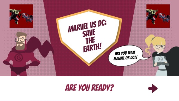 Marvel vs DC: Save The Earth!