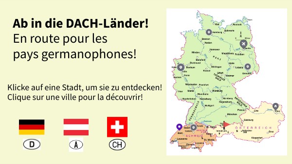 Interaktive DACH-Landkarte 2021 | Genially
