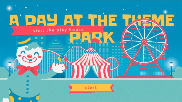 A day at the theme park | Genially