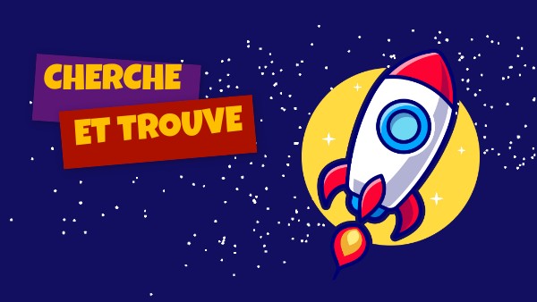 cherche et trouve - espace