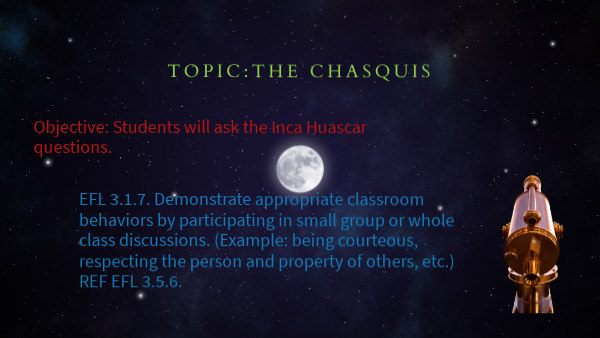 THE CHASQUIS | Genially