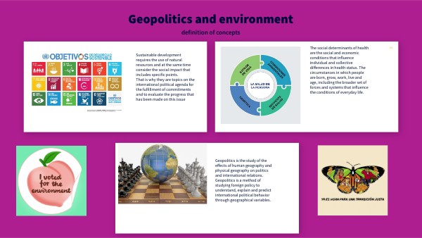 geopolitica y medio ambiente. | Genially