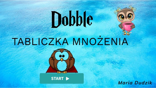 Copy - Dobble tabliczka mnożenia