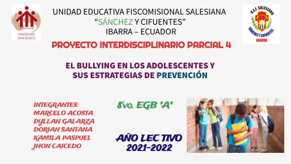 EL BULLYING EN LOS ADOLESCENTES Y SUS ESTRATEGIAS DE PREVENCIÓN_GRUPO1 ...