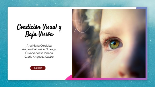 Condición visual y BV