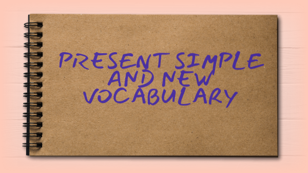 PRESENT SIMPLE/ VOCABULARY