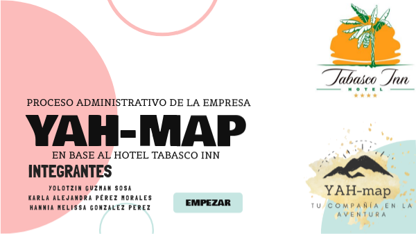 YAH-map Hotel Tabasco Inn | Genially