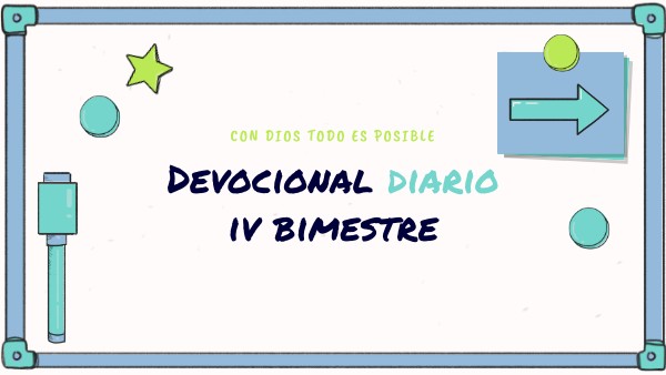 DEVOCIONAL IV BIM | Genially