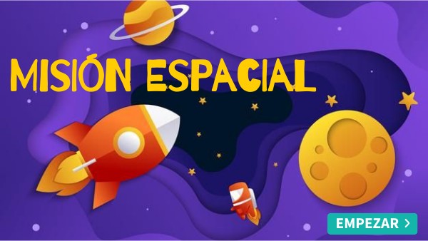 Misión espacial | Genially