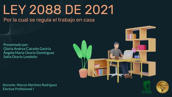 Ley 2088 de 2021