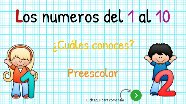 Números 1-10 | Genially