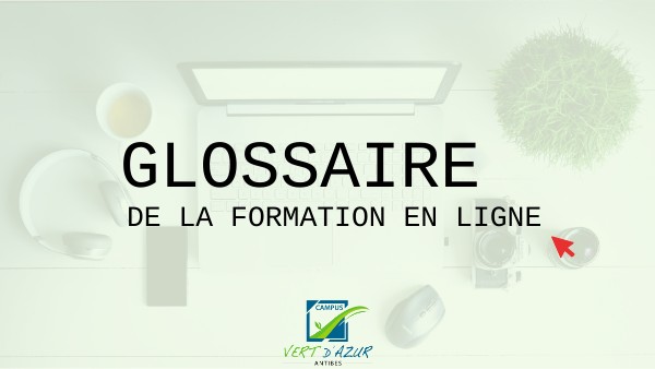 Glossaire de la formation en ligne