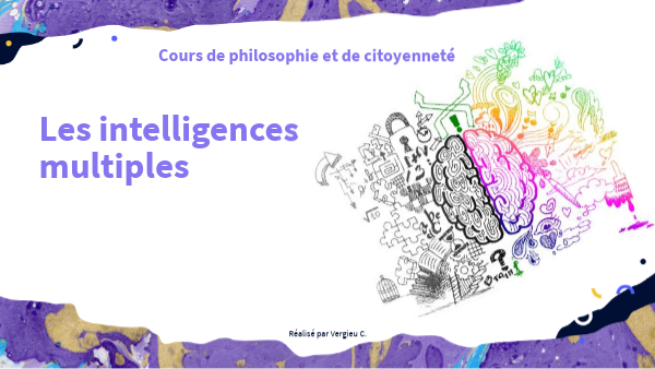 CPC Les intelligences multiples | Genially