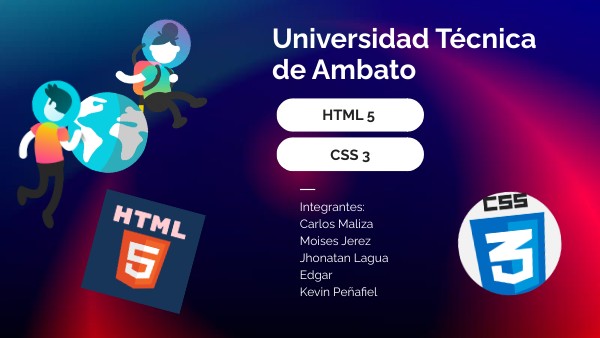 PRESENTACIÓN html y css | Genially