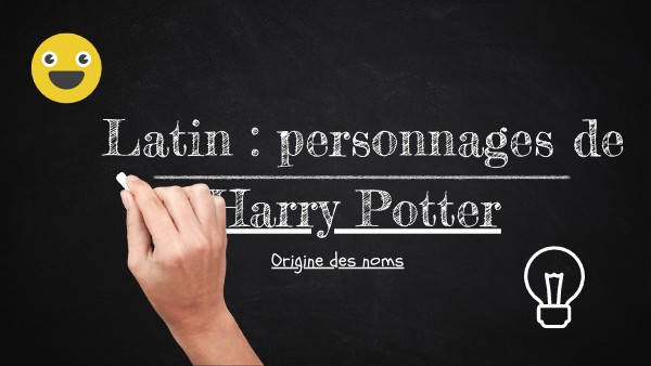 Origine des noms latin | Genially