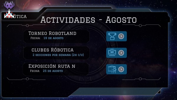 Programación agosto MO | Genially