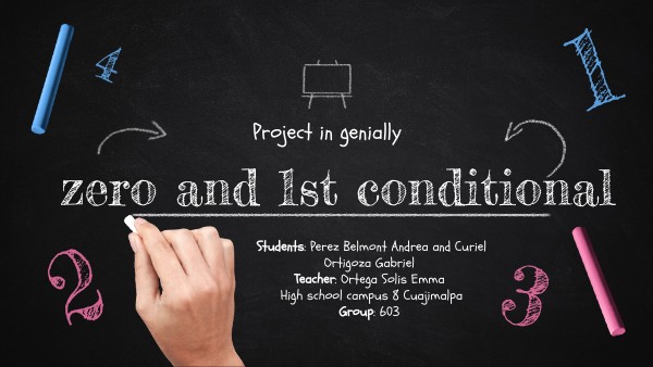 Zero and 1st conditional | Genially