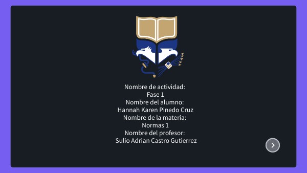 Fase 1 Normas - Hannah