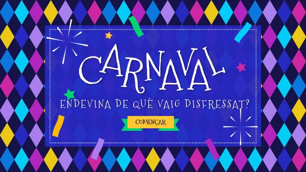 JOC DEL CARNAVAL | Genially