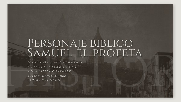 Samuel el Profeta