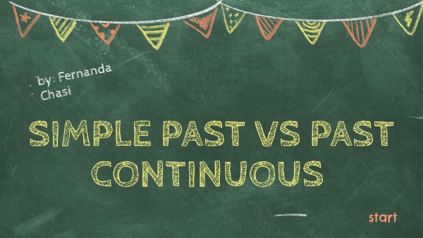 SIMPLE PAST VS PAST CONTINUOUS | Genially